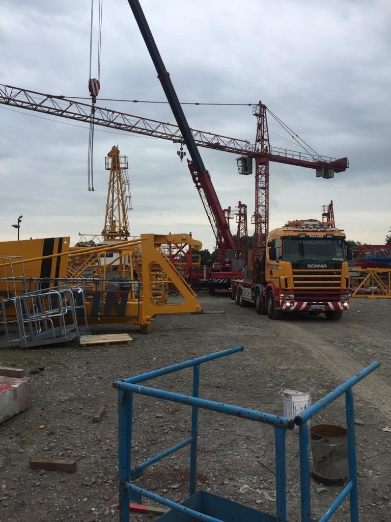 Irish Tower Cranes - Gallery - P.O.B. Crane and Plant Services Ltd